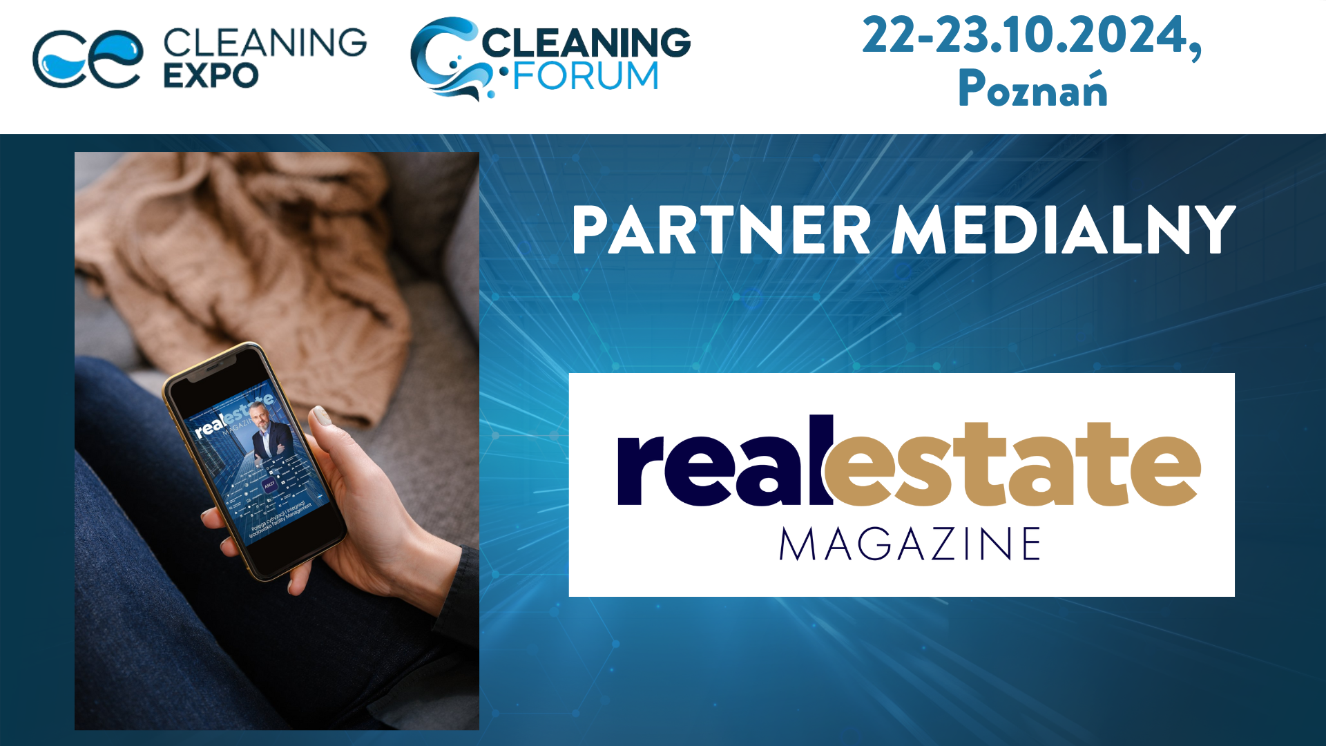 Real Estate Magazine objęło patronat medialny nad targami Cleaning Expo ...